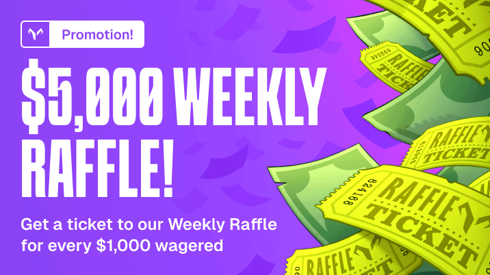 Weekly Raffle | Win Crypto Prizes on Goated